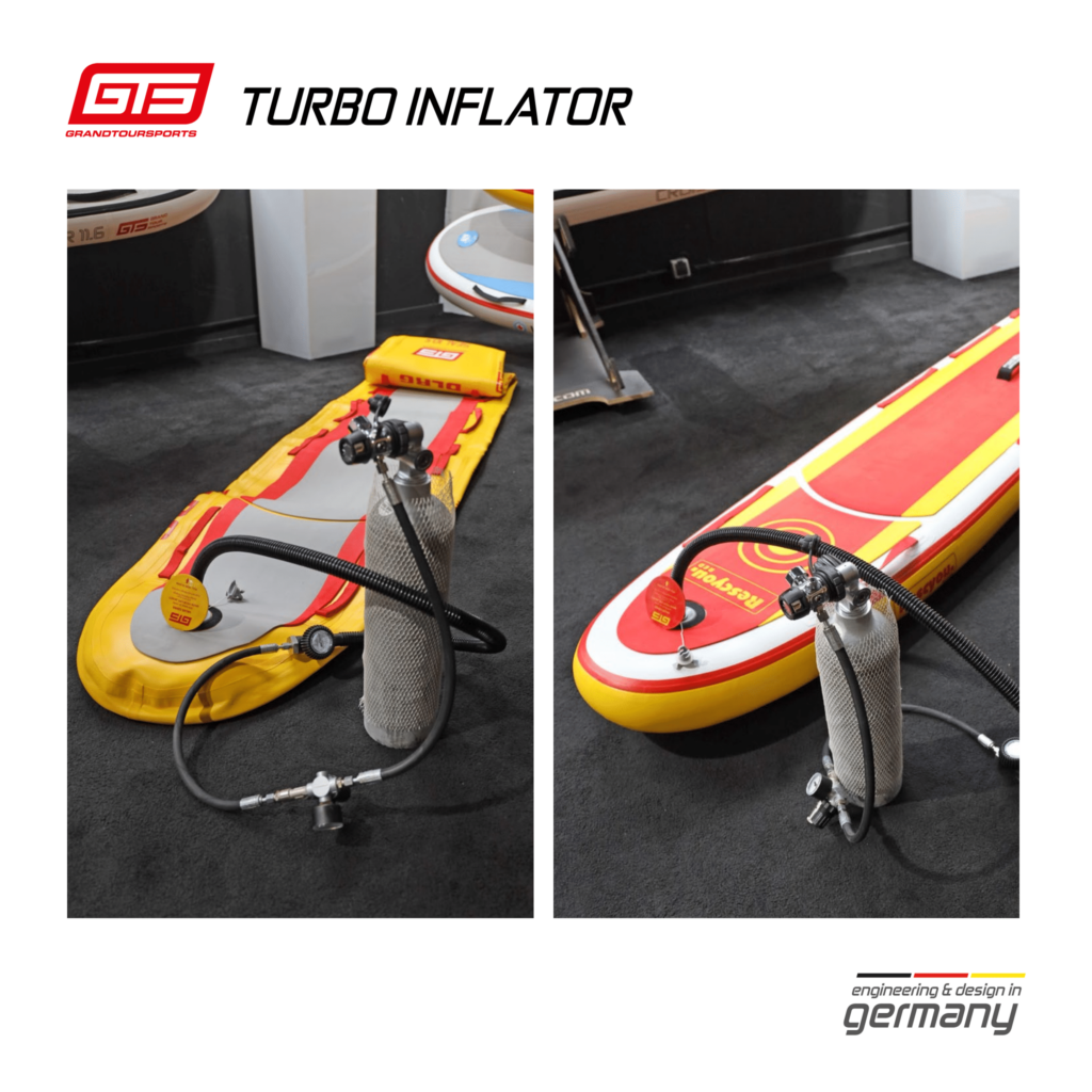 Turbo Inflator für SUP Boards – GTS - Grandtoursports